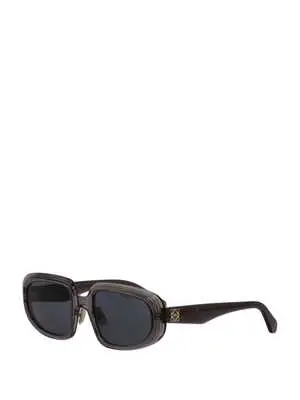 Loewe Mini Anagram Steps Rectangular Sunglasses