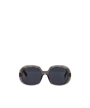 Loewe Mini Anagram Steps Square Sunglasses - Grey