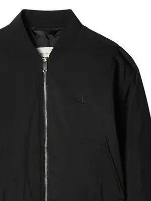 Calvin Klein Embroidered Zip-up Bomber Jacket