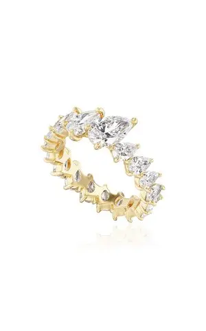 VICE VERSA 14k Yellow Bias Crescendo Ring - Gold