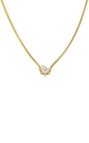VICE VERSA 14k Yellow Pear Louise Necklace - Gold