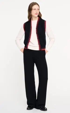 BARRIE Cashmere Cricket Club Pants