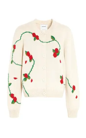 BARRIE Cashmere English Garden Cardigan