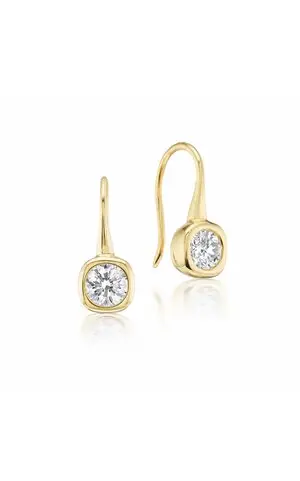VICE VERSA 14k Yellow Kissen Hooks - Gold