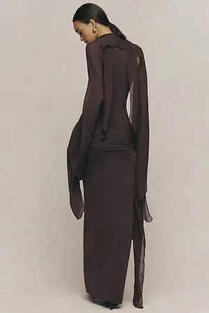 DE LA VALI Sabela Maxi Dress