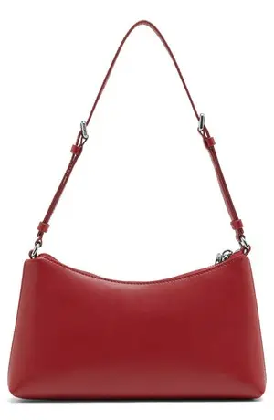 Marc Jacobs Scene Convertible Leather Mini Pouch Bag - Crimson