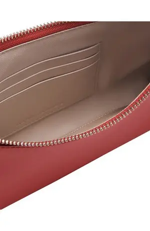 Marc Jacobs Scene Convertible Leather Mini Pouch Bag - Crimson