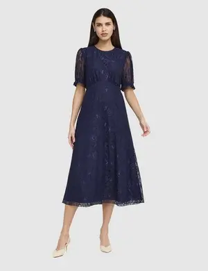Finery London Paneled Day Dresses