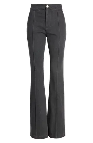 Ag Anisten Tailored Pintuck High Waist Stretch Flare Jeans