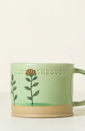 UNCOMMON GOODS Grow Through It Mug - Multi