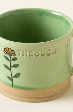 UNCOMMON GOODS Grow Through It Mug