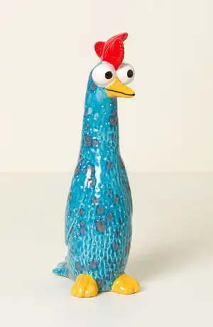 UNCOMMON GOODS Ceramic Garden Hen Goose And Company Ltd - Multi