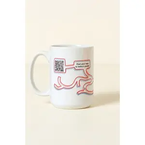 UNCOMMON GOODS Brainteasers Interactive Qr Mug - Multi