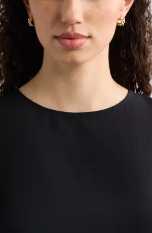 Nordstrom Watch Band Hoop Earrings