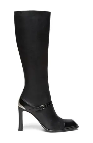 Alexander McQueen Niko Leather Knee High Boots