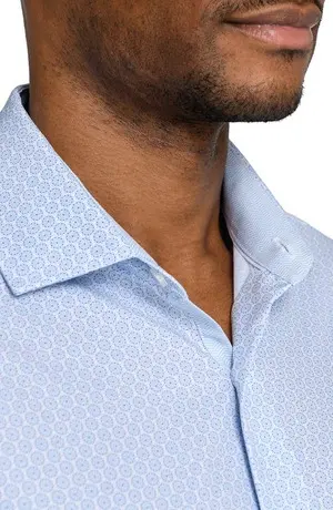 W.R.K Circle Geo Performance Dress Shirt