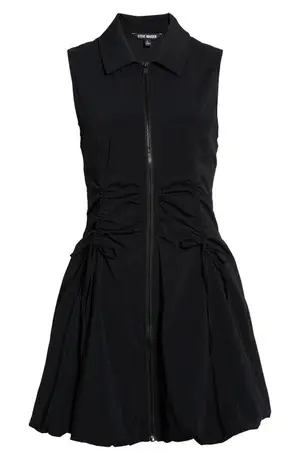 Steve Madden Daisie Ruched Sleeveless Minidress