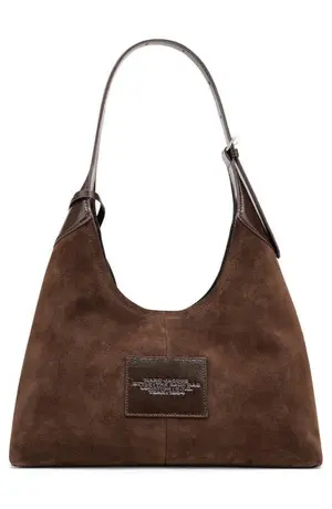 Marc Jacobs The Belted Sack Suede Leather Bag