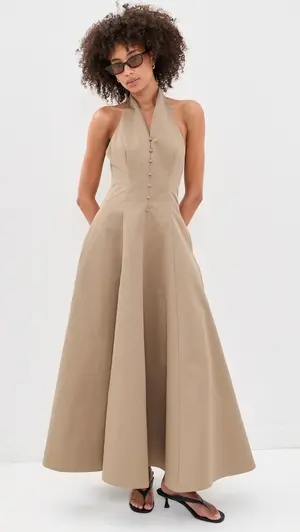 O.P.T Jora Halterneck Maxi Dress