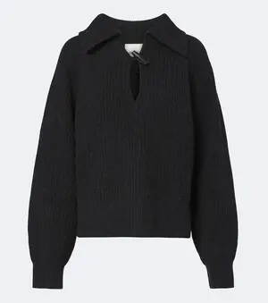 Isabel Marant Étoile Miranda Wool And Cashmere Polo Sweater
