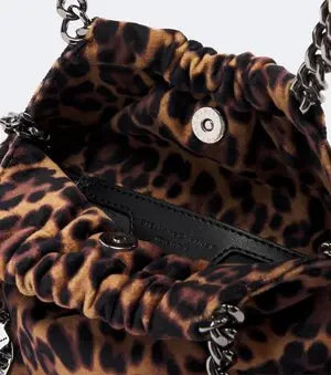 Stella McCartney Falabella Mini Leopard-print Top-handle Bag