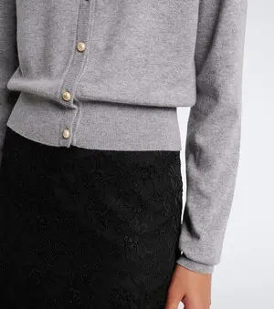 Dolce & Gabbana Embellished Cashmere Cardigan