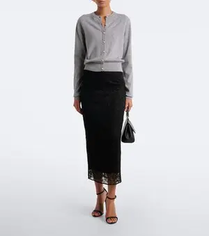 Dolce & Gabbana Embellished Cashmere Cardigan