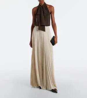 TOM FORD Pleated Maxi Skirt