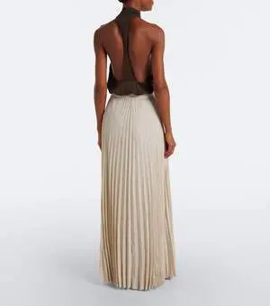 TOM FORD Pleated Maxi Skirt