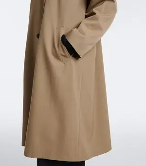 THE ROW Emma Double-breasted Wool Coat