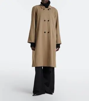 THE ROW Emma Double-breasted Wool Coat