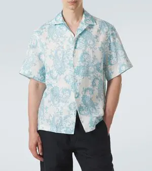 Etro Paisley Linen Shirt - White