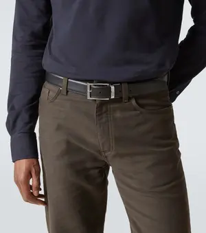 Zegna Leather Belt