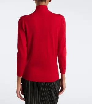 Dolce & Gabbana Bow-detail Virgin Wool Sweater