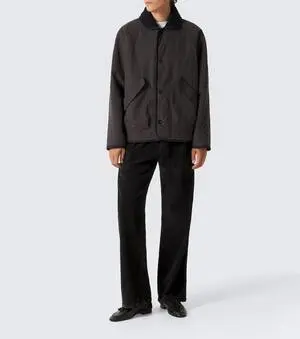 THE ROW Paulo Cotton Corduroy Wide-leg Pants