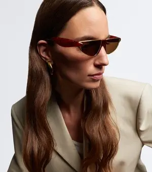Bottega Veneta Prisma Cat Eye Sunglasses