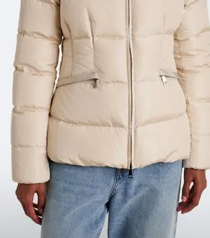 Moncler Avoce" Hooded Down Jacket - White