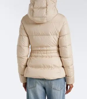 Moncler Avoce" Hooded Down Jacket - White