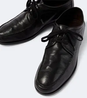 THE ROW Nino Leather Derby Shoes