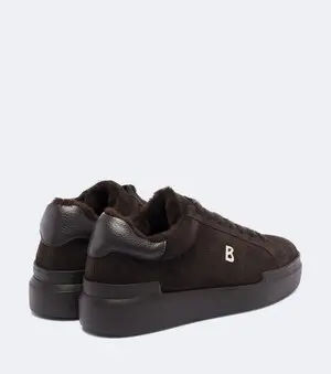 Bogner Hollywood 32 A Shearling-lined Suede Sneakers