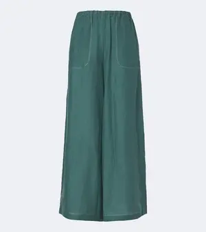 ERES Blouissant Linen Wide-leg Pants