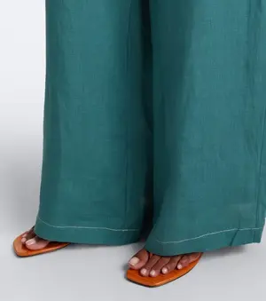 ERES Blouissant Linen Wide-leg Pants