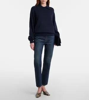 Khaite Abigail High-rise Straight Jeans
