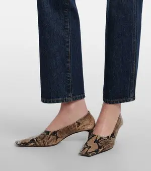 Khaite Abigail High-rise Straight Jeans