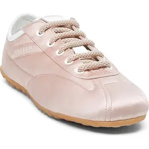 Alexander McQueen Silk Blend Lace-up Sneakers