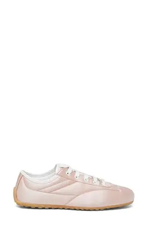 Alexander McQueen Silk Blend Lace-up Sneakers