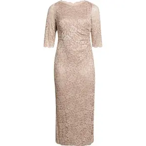 JESSICA HOWARD Lace Long Sleeve Gown