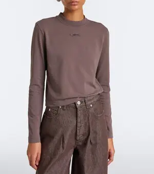 Jacquemus Gros Grain Cotton-blend Jersey T-shirt