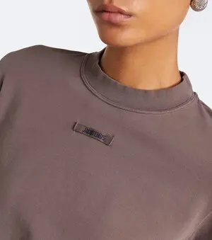 Jacquemus Gros Grain Cotton-blend Jersey T-shirt