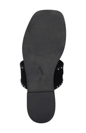ARTISAN CRAFTED BY ZIGI Lynwood Leather Flip Flop Sandal - Black Suede